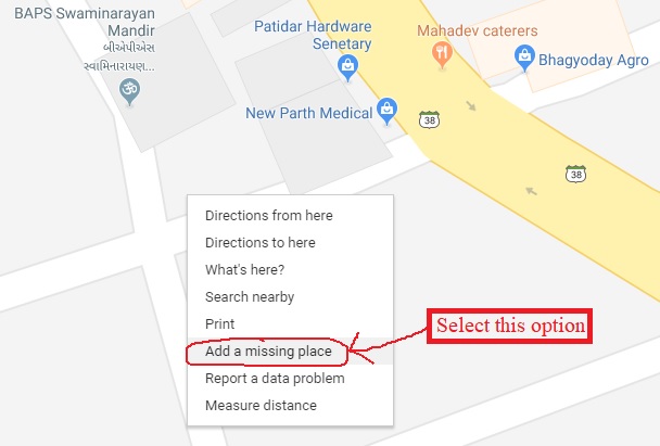 How To Add A Place To The Google Map